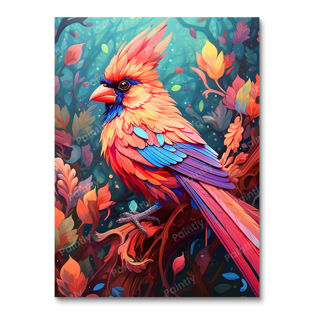 Vibrant Cardinal (Diamond Painting) – NEEDLEWORK KITS