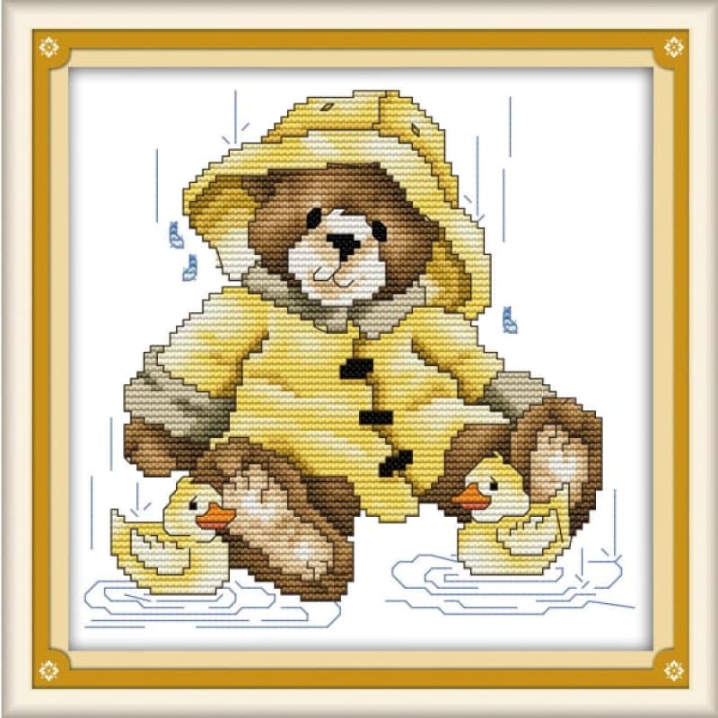 April bear – NEEDLEWORK KITS