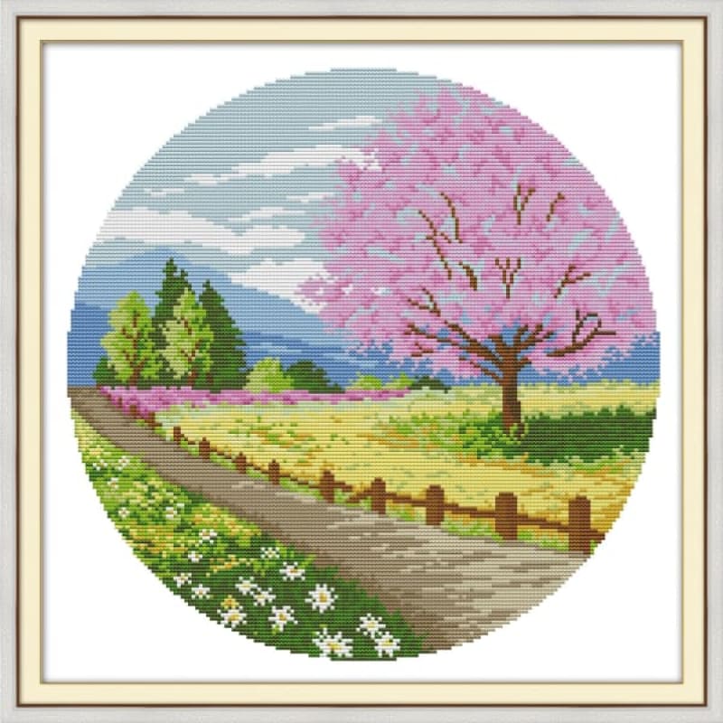 Buy Four seasons - spring Cross Stitch Kits | Needlework Australia ...