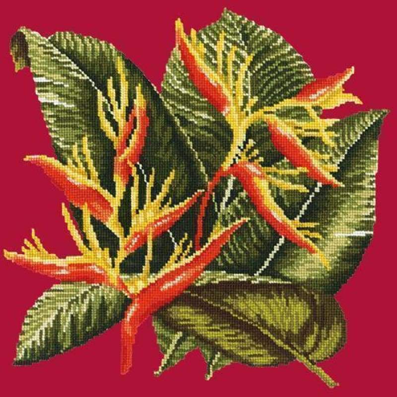 Heliconia Needlepoint Kit | Elizabeth Bradley Design – NEEDLEWORK KITS