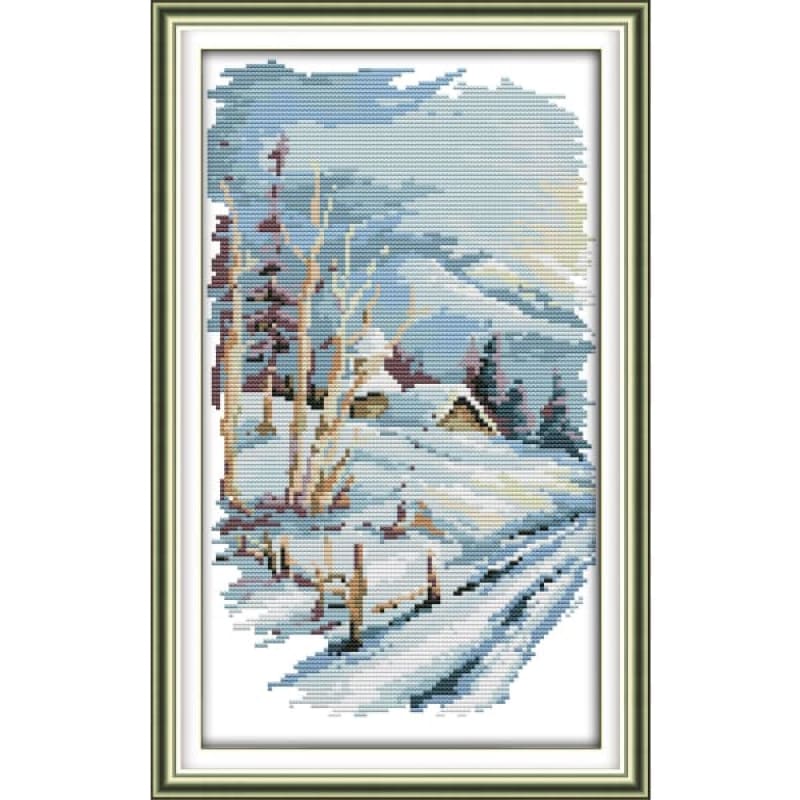 Long version of the four seasons, winter – NEEDLEWORK KITS