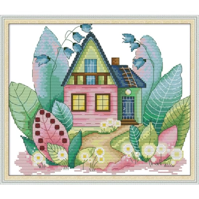 Magic Cottage - Spring – NEEDLEWORK KITS