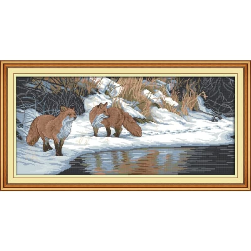 Winter fox – NEEDLEWORK KITS