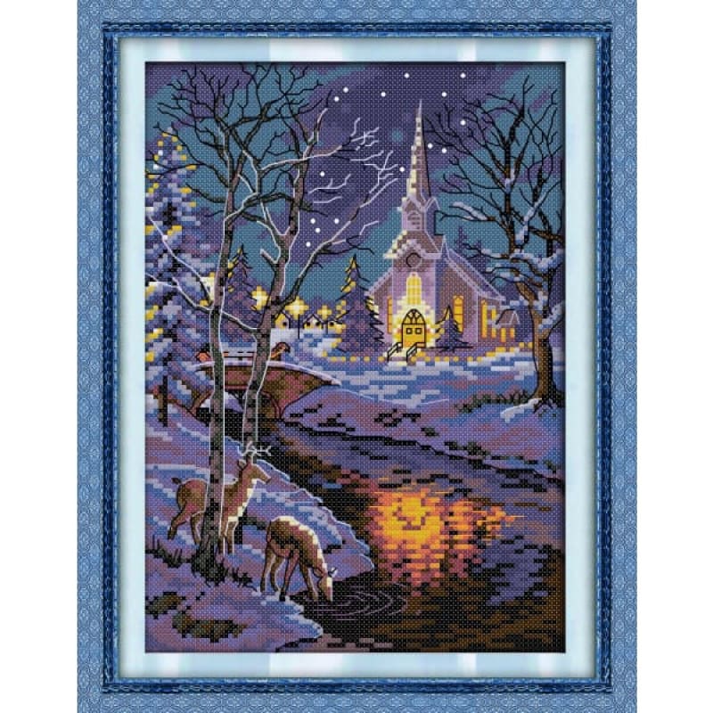 Winter night scenes 2 – NEEDLEWORK KITS